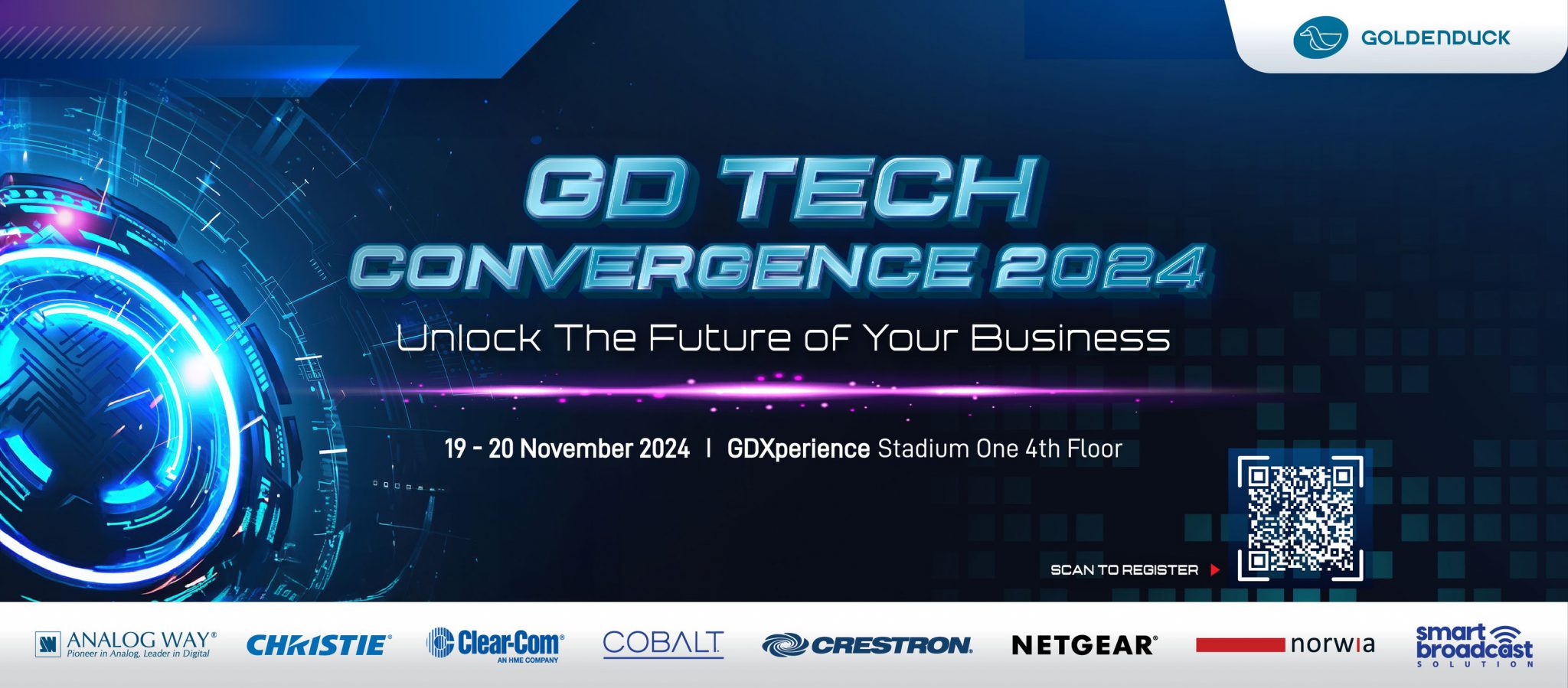 "GD Tech Convergence 2024" Unlock The Future of Your Business - Goldenduck