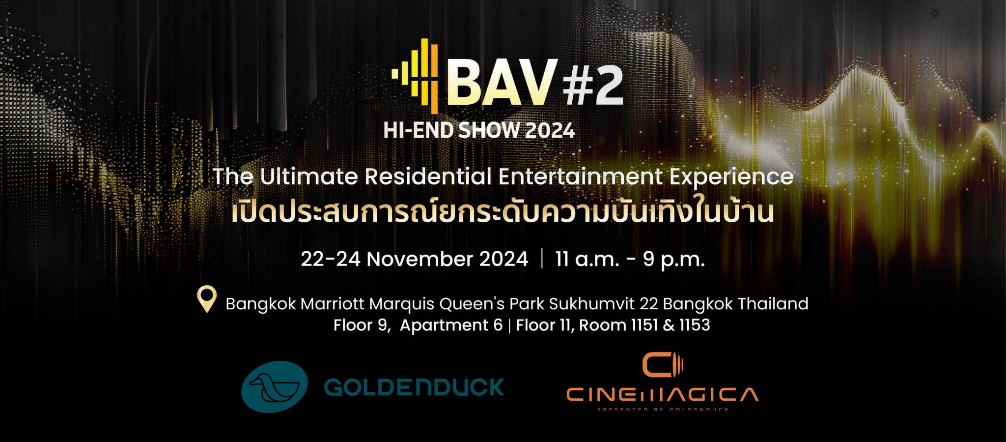 BAV Hi-End Show 2024 - Goldenduck